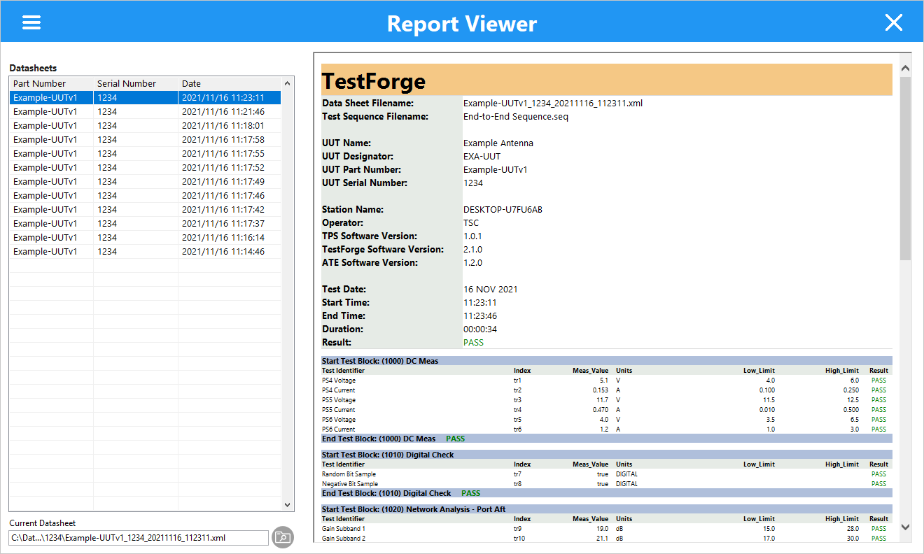 TestForge - TSC